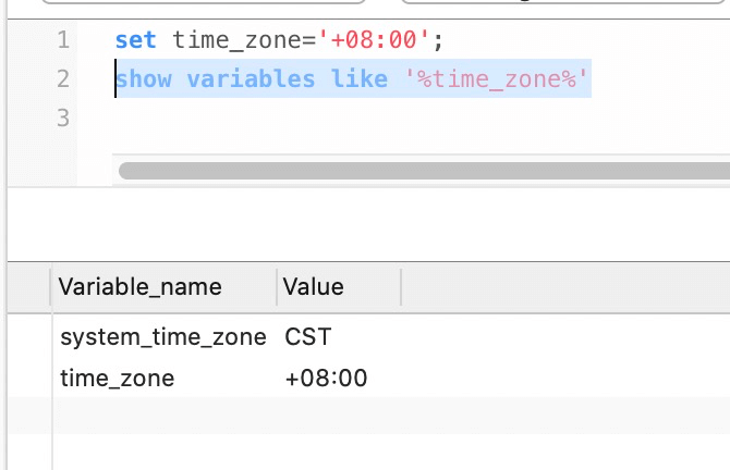 MySQL datetime Timestamp GMT UTC CST 